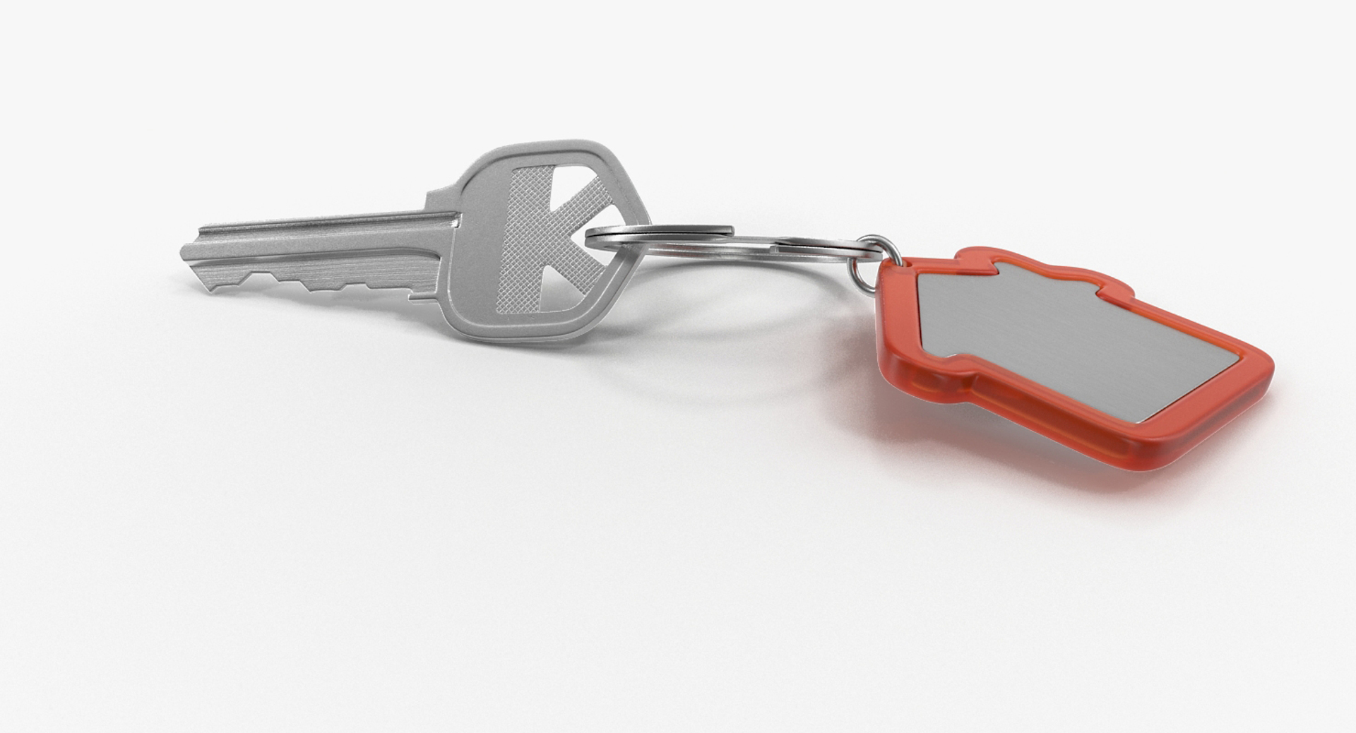 Door Key Red House 3D - TurboSquid 1232644