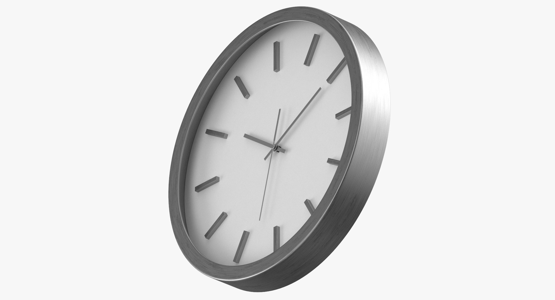 3D Contemporary Clock - TurboSquid 1271712