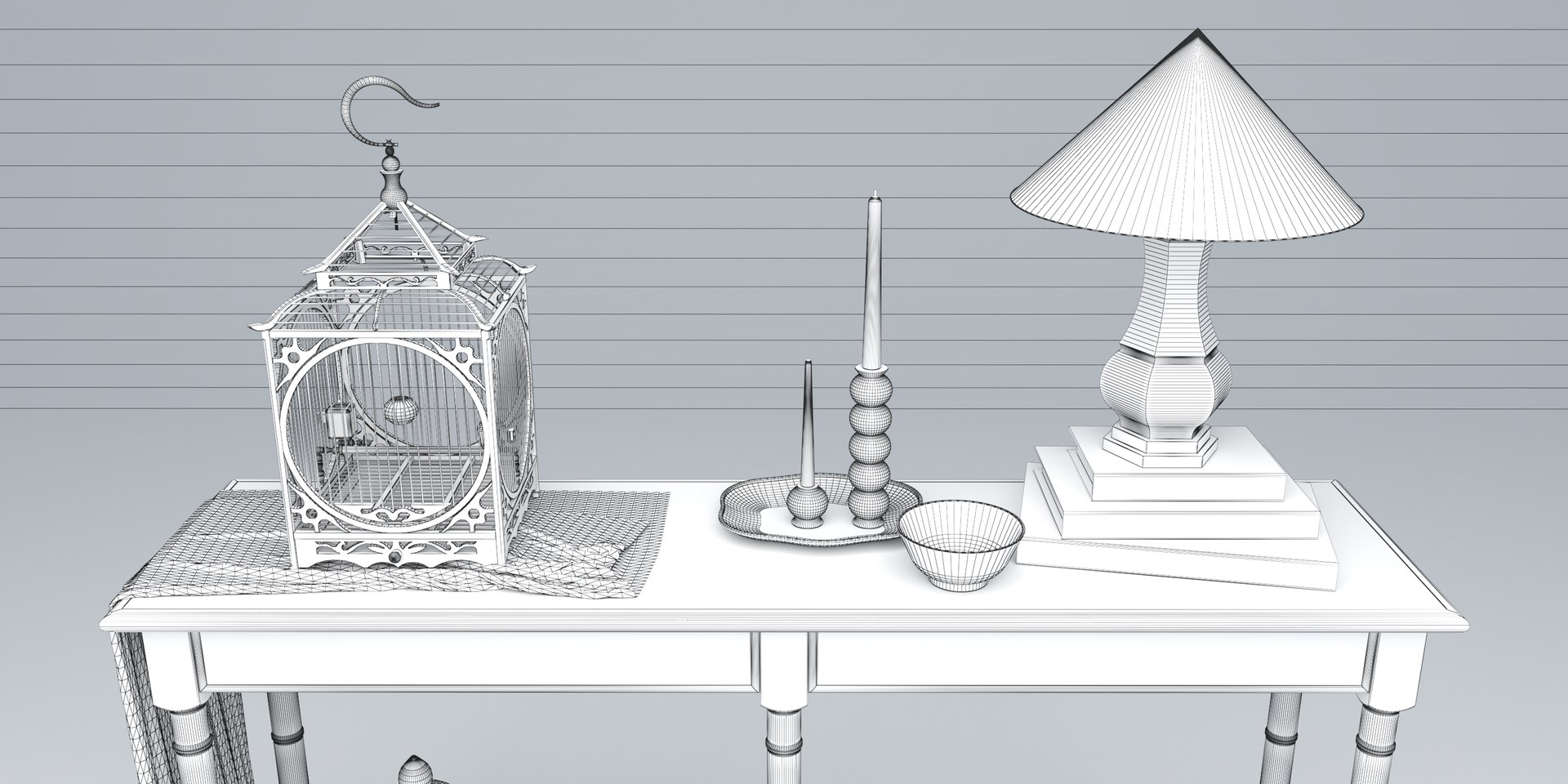 3D ENTRYWAY CONSOLE TABLE - TurboSquid 1791643