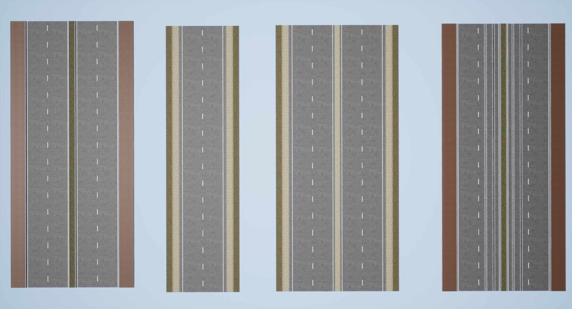 3D Highway Streets And Construction Roads - TurboSquid 1973968