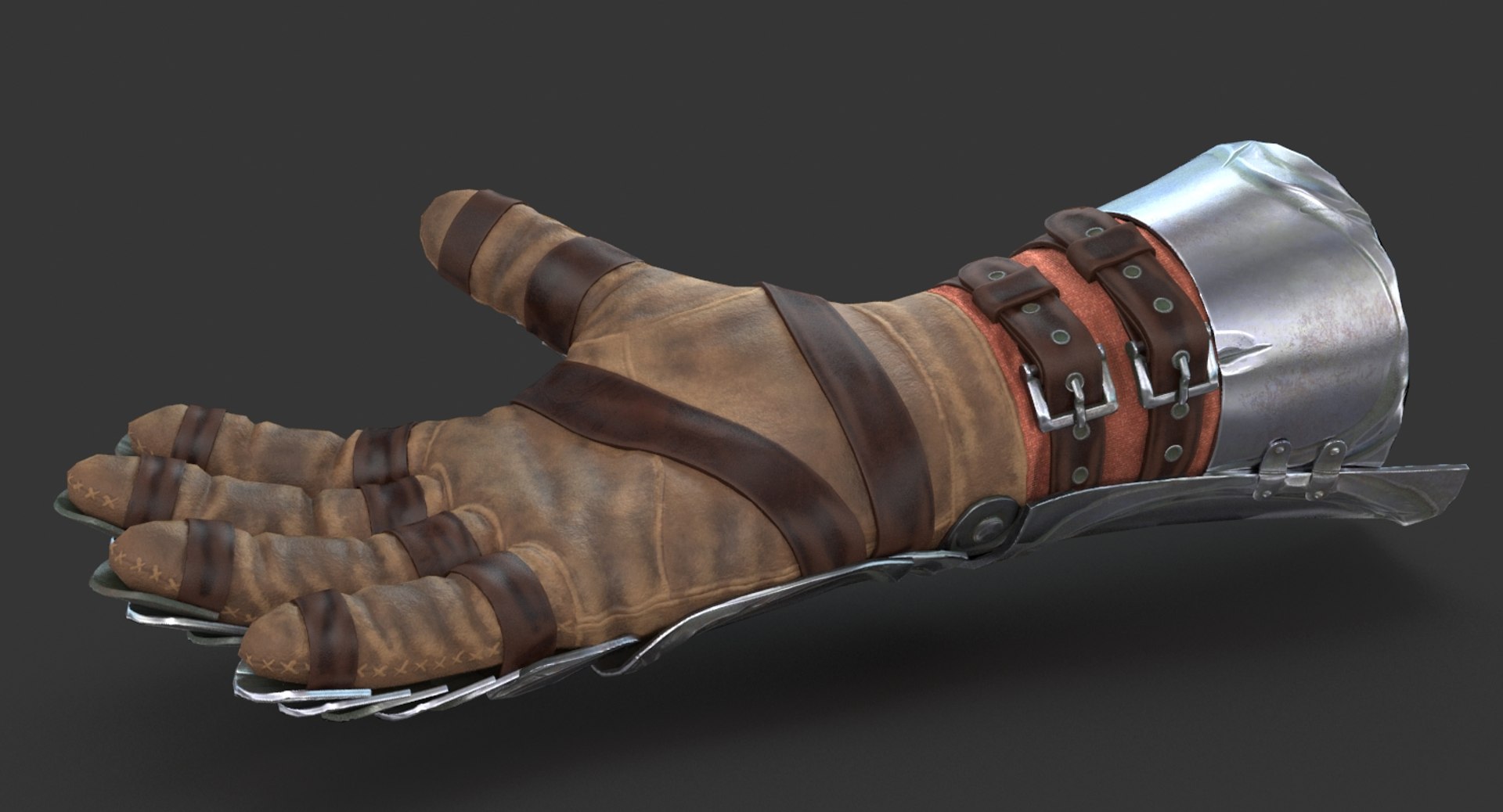 Medieval Gauntlets Model - TurboSquid 1351065
