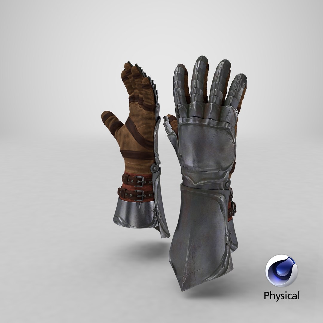 Medieval gauntlets model - TurboSquid 1351065