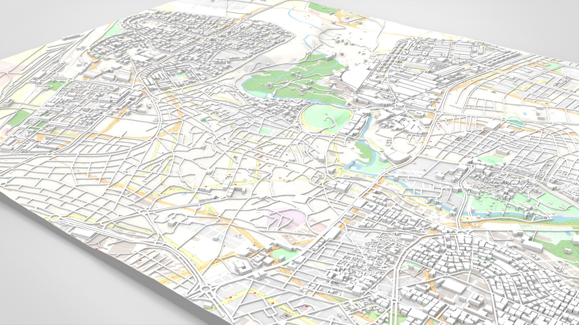Cityscape Hama Syria Model - TurboSquid 2322590