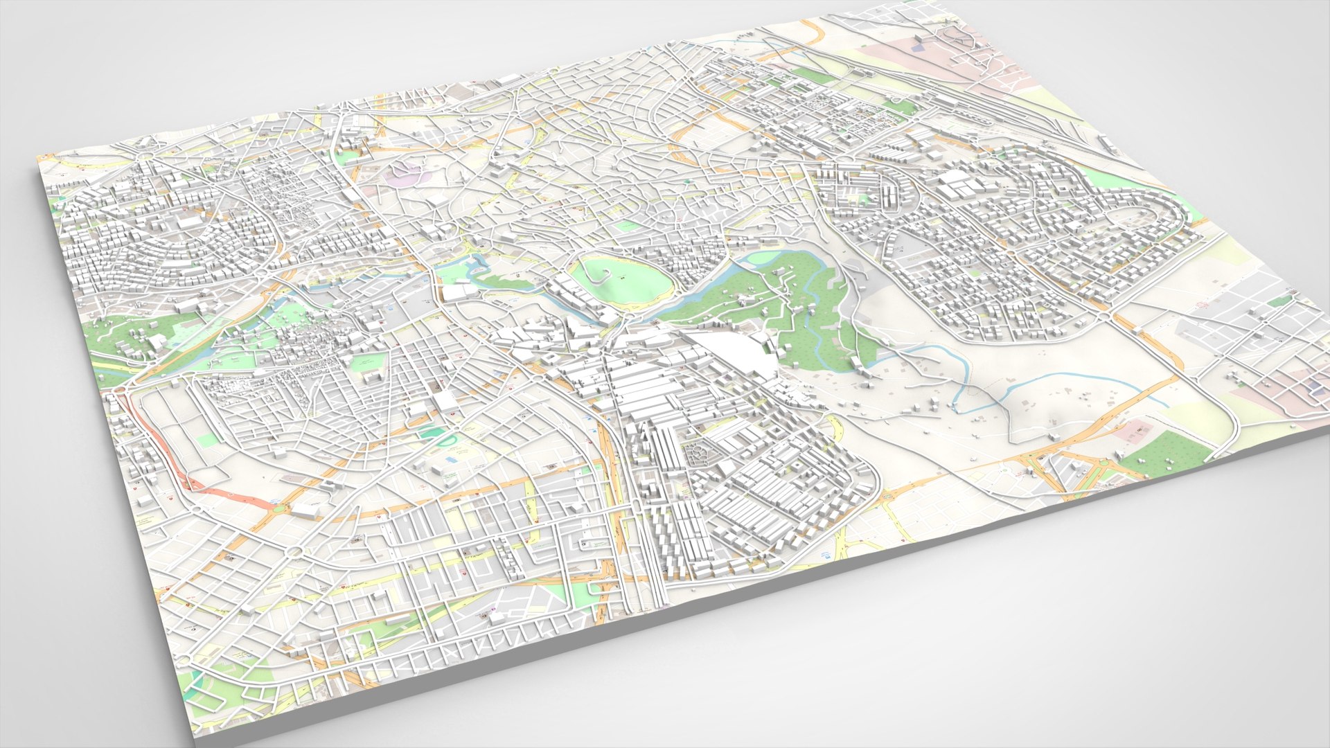 Cityscape Hama Syria Model - TurboSquid 2322590