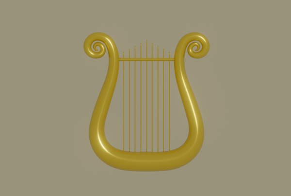 3D Lyre Models | TurboSquid