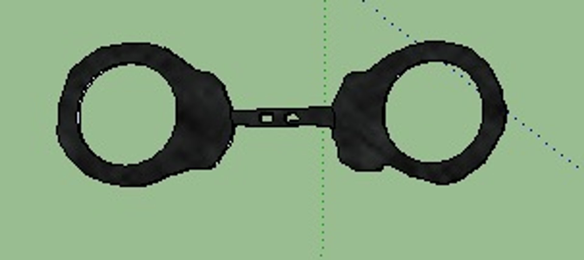 Hand Handcuff 3d Model