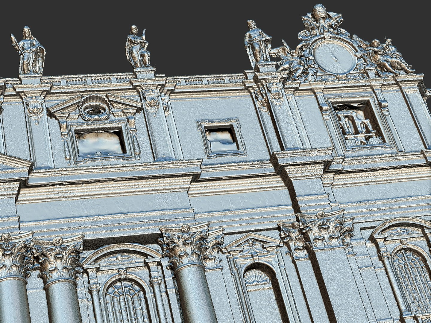 St Peters Basilica Vatican 3D Model - TurboSquid 1756610