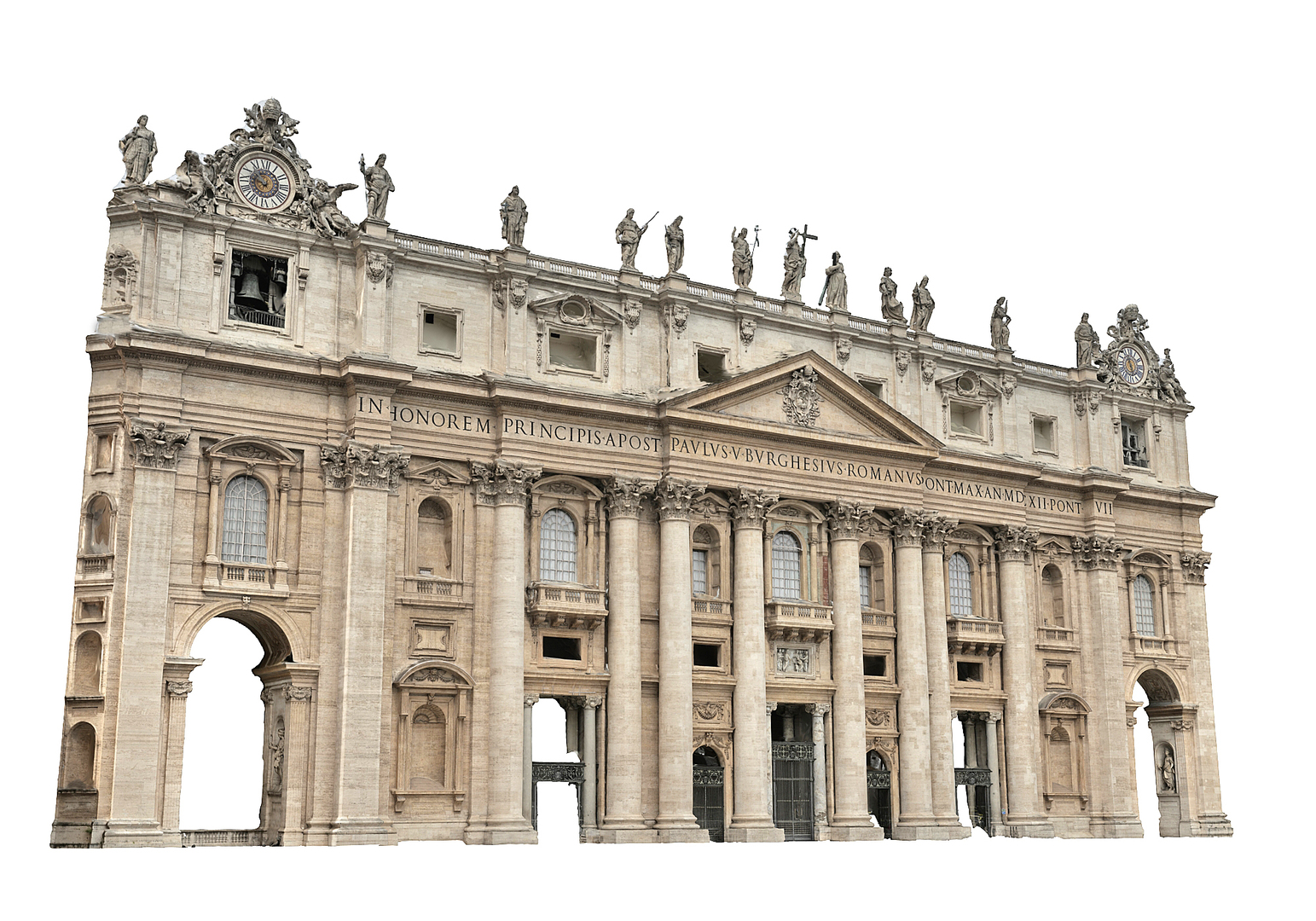 St Peters Basilica Vatican 3D model - TurboSquid 1756610