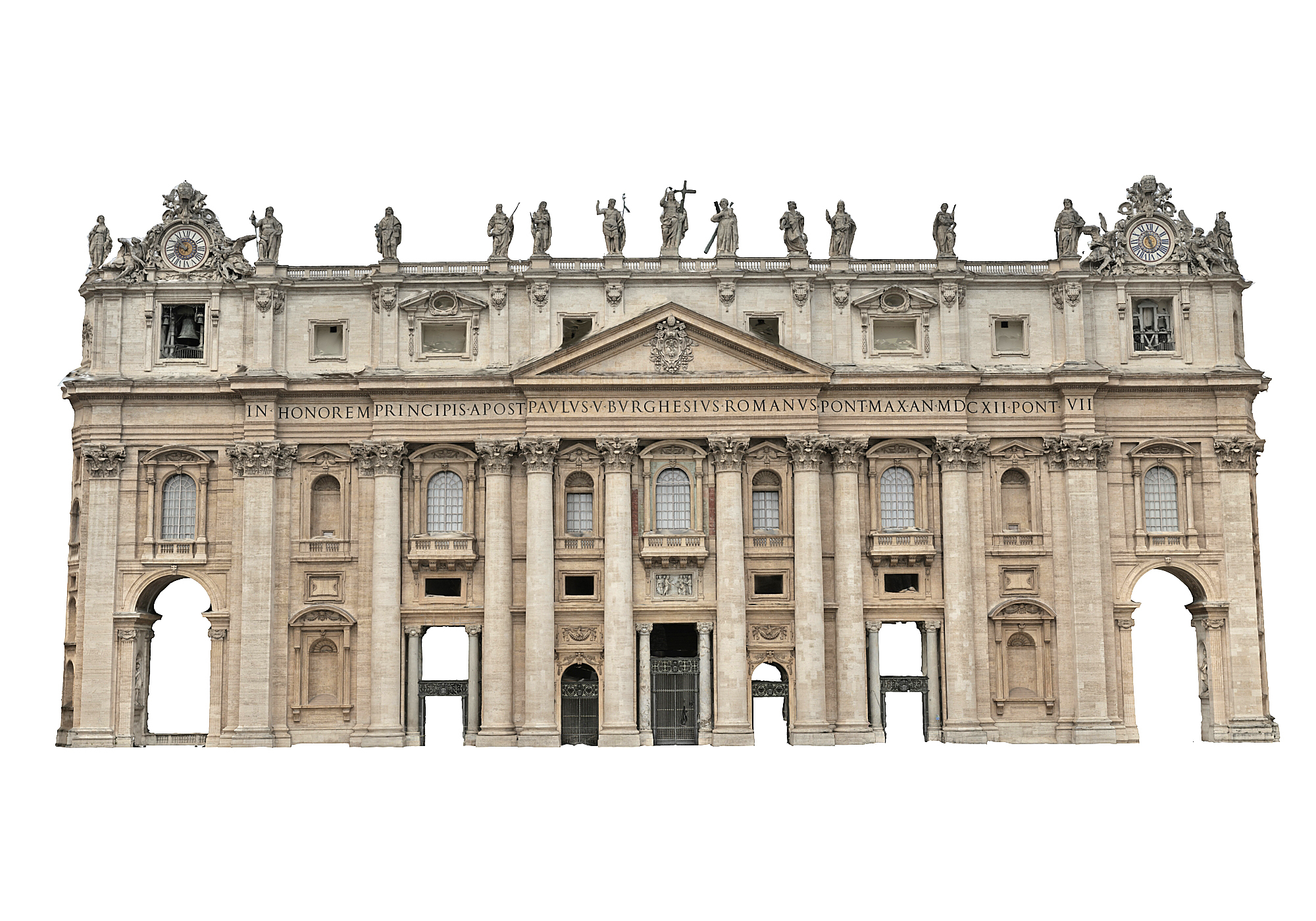 St Peters Basilica Vatican 3D model - TurboSquid 1756610