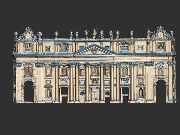 St Peters Basilica Vatican 3D model - TurboSquid 1756610