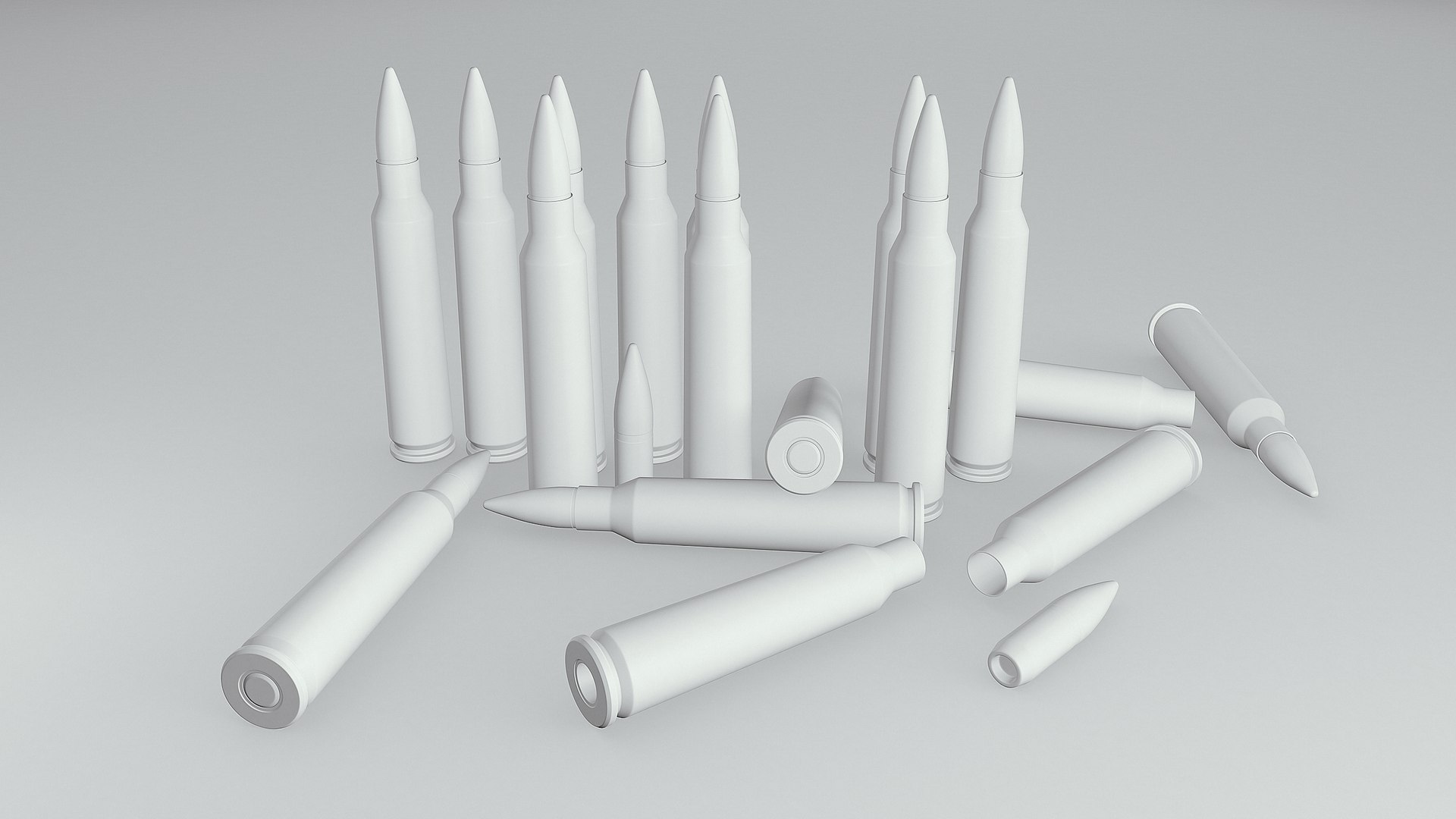 Realistic Cartridge 556 45mm NATO Ammo Bullet 3D - TurboSquid 2127619