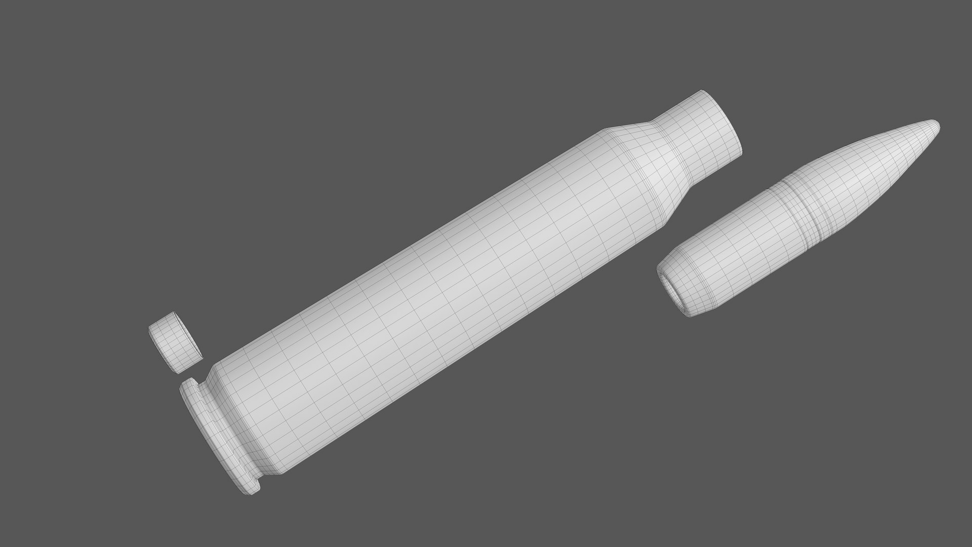 Realistic Cartridge 556 45mm NATO Ammo Bullet 3D - TurboSquid 2127619