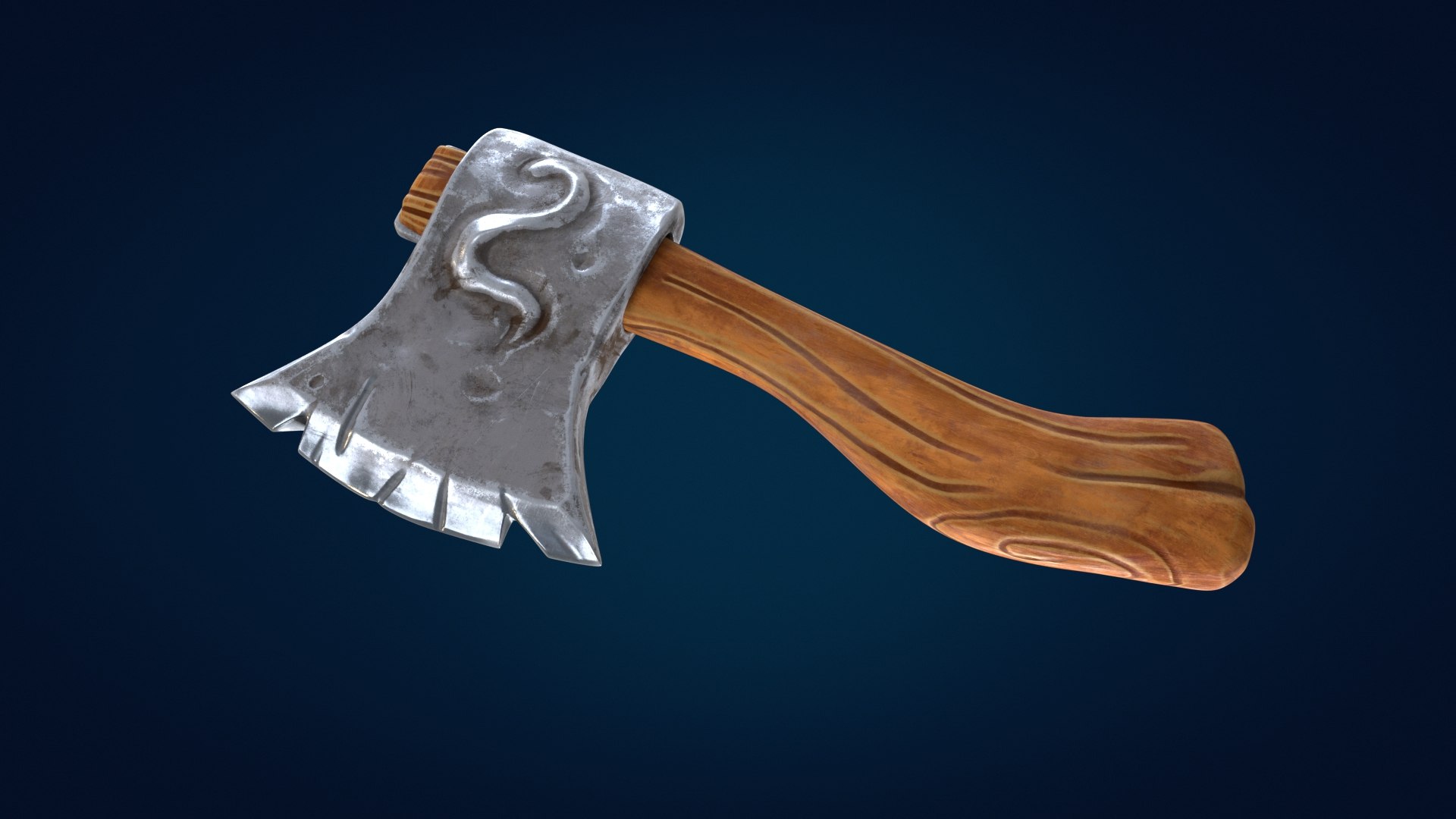 Stylized Cartoon Ax Model - TurboSquid 1586712