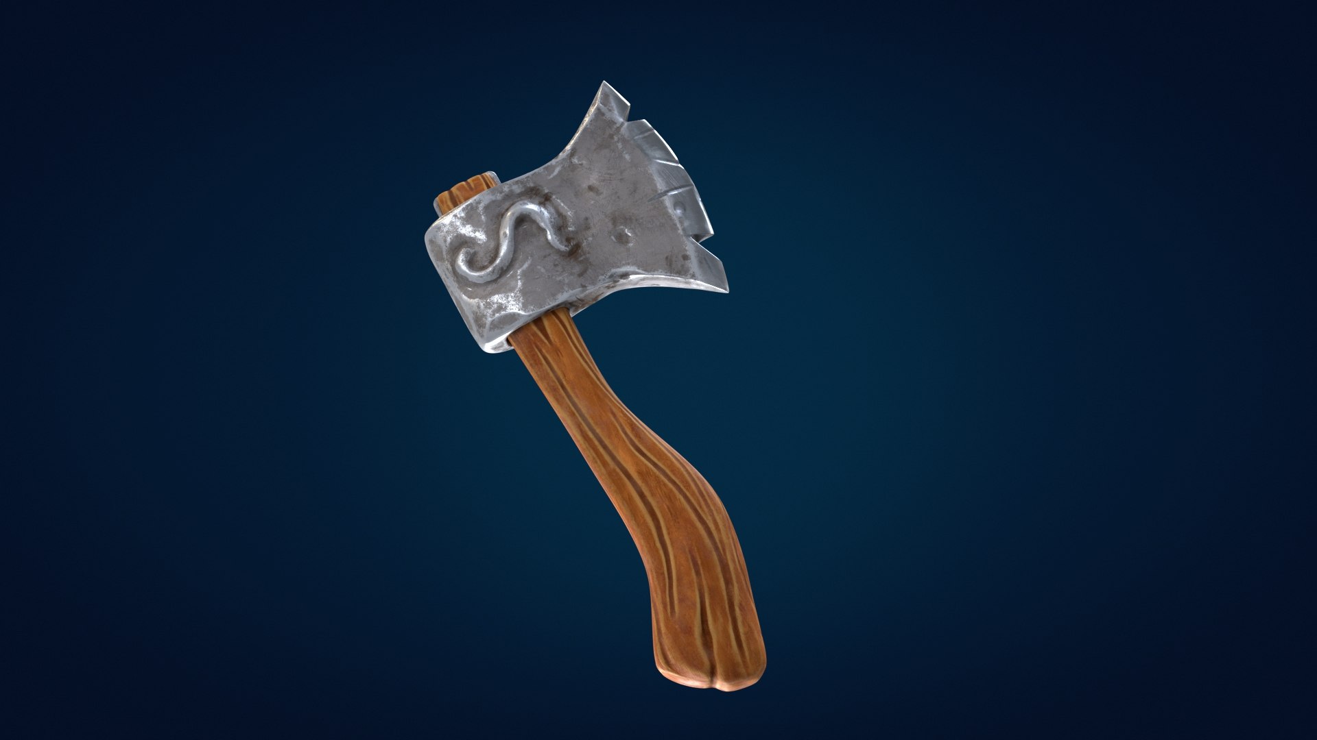Stylized Cartoon Ax Model - TurboSquid 1586712