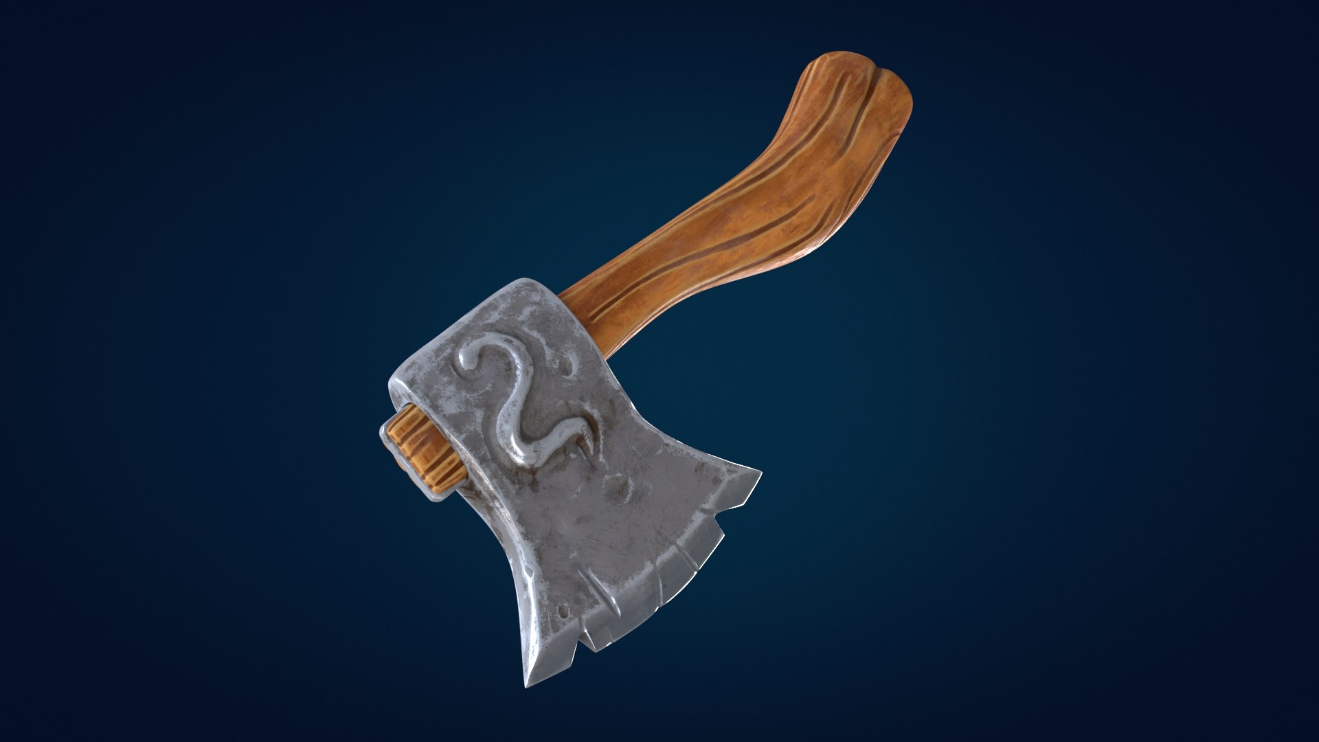 Stylized Cartoon Ax Model - TurboSquid 1586712