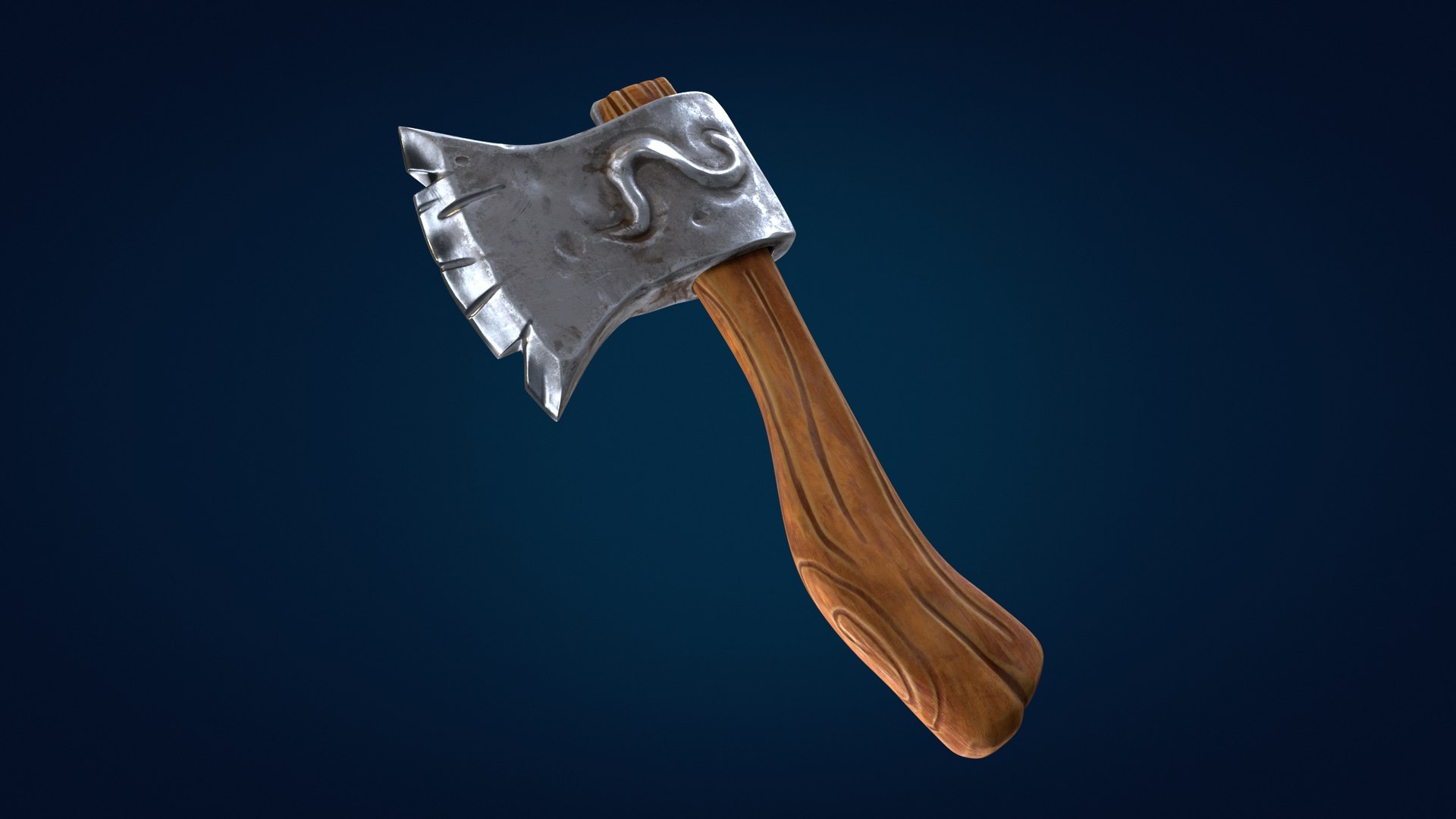 Stylized Cartoon Ax Model - TurboSquid 1586712