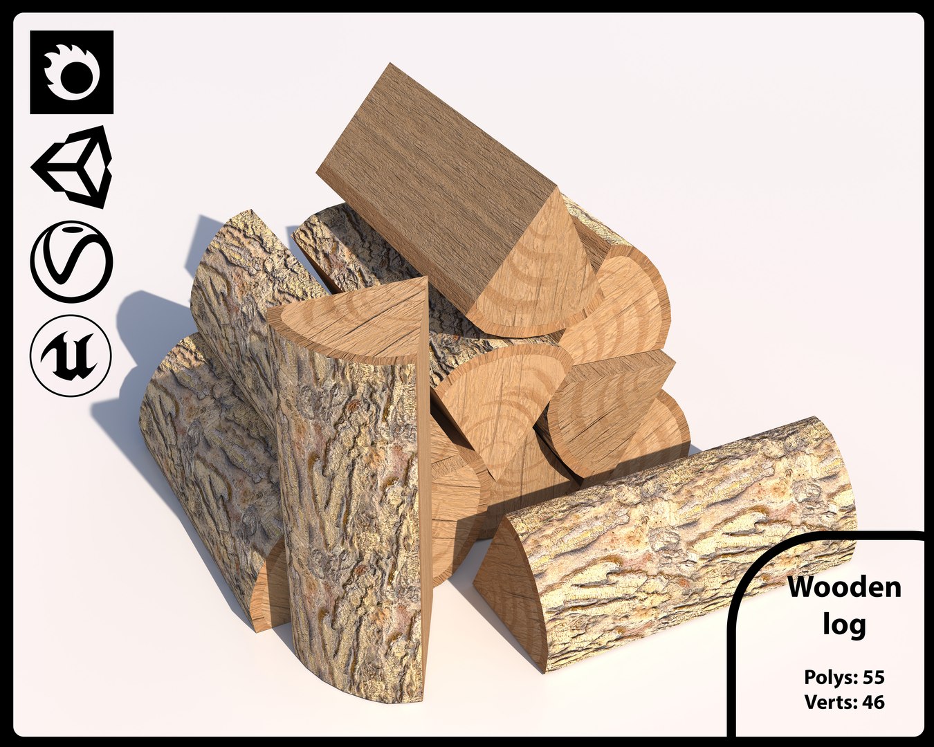 3D Woodcutter Set - TurboSquid 2124361