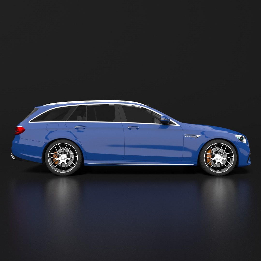 Mercedes-Benz AMG E63 Estate Model - TurboSquid 2352524