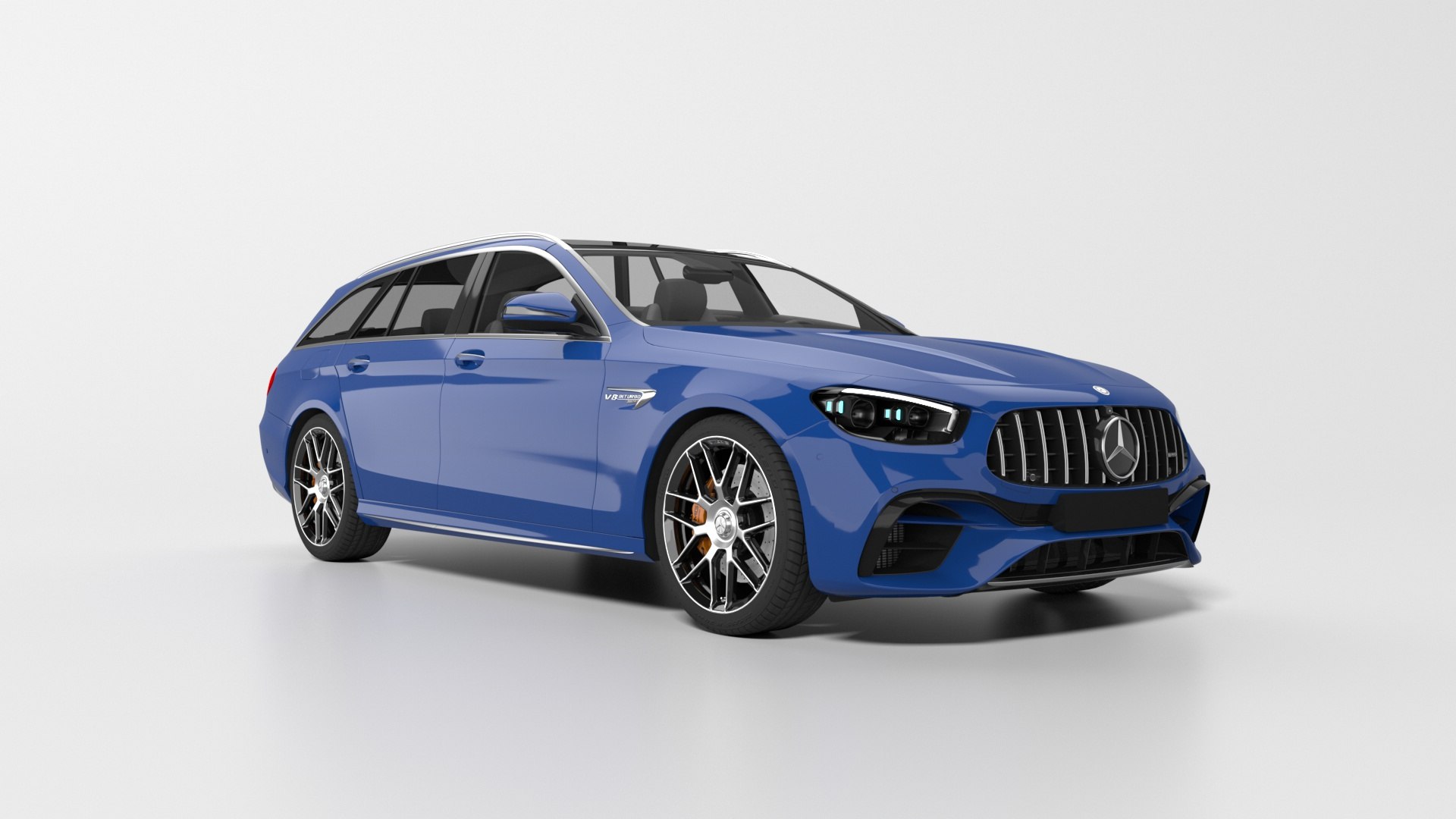 Mercedes-Benz AMG E63 Estate Model - TurboSquid 2352524