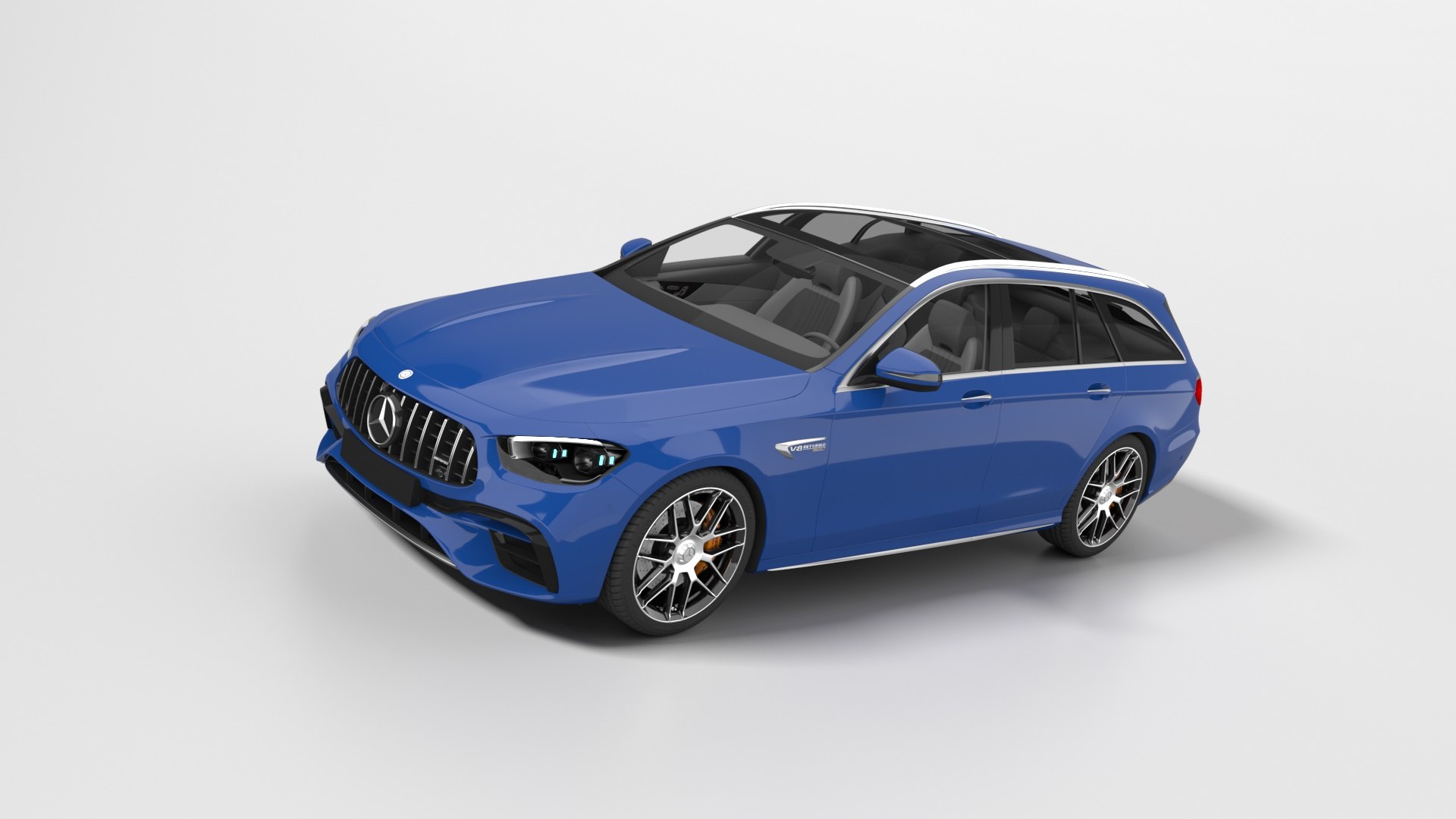 Mercedes-Benz AMG E63 Estate Model - TurboSquid 2352524