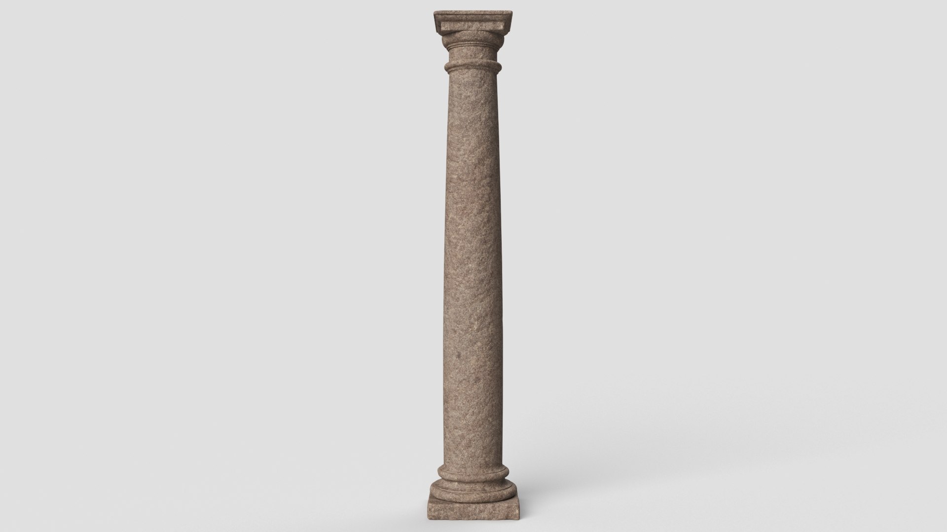 3D Granite Tuscan Column - TurboSquid 1917150