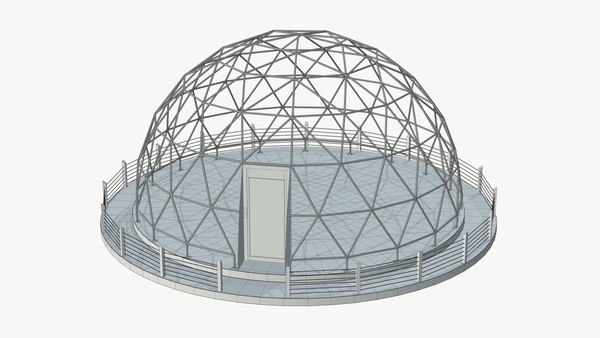 Geodesic Dome V4 Modern Design3D模型 - TurboSquid 2071597
