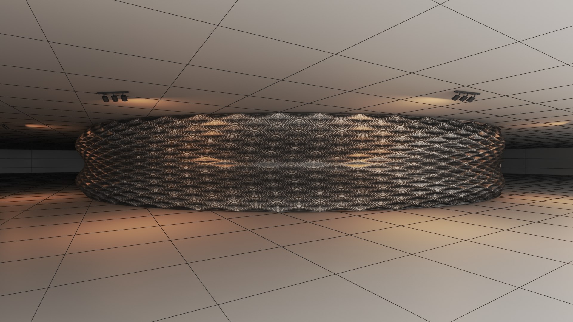 Parametric Wall Design Model - TurboSquid 1781868
