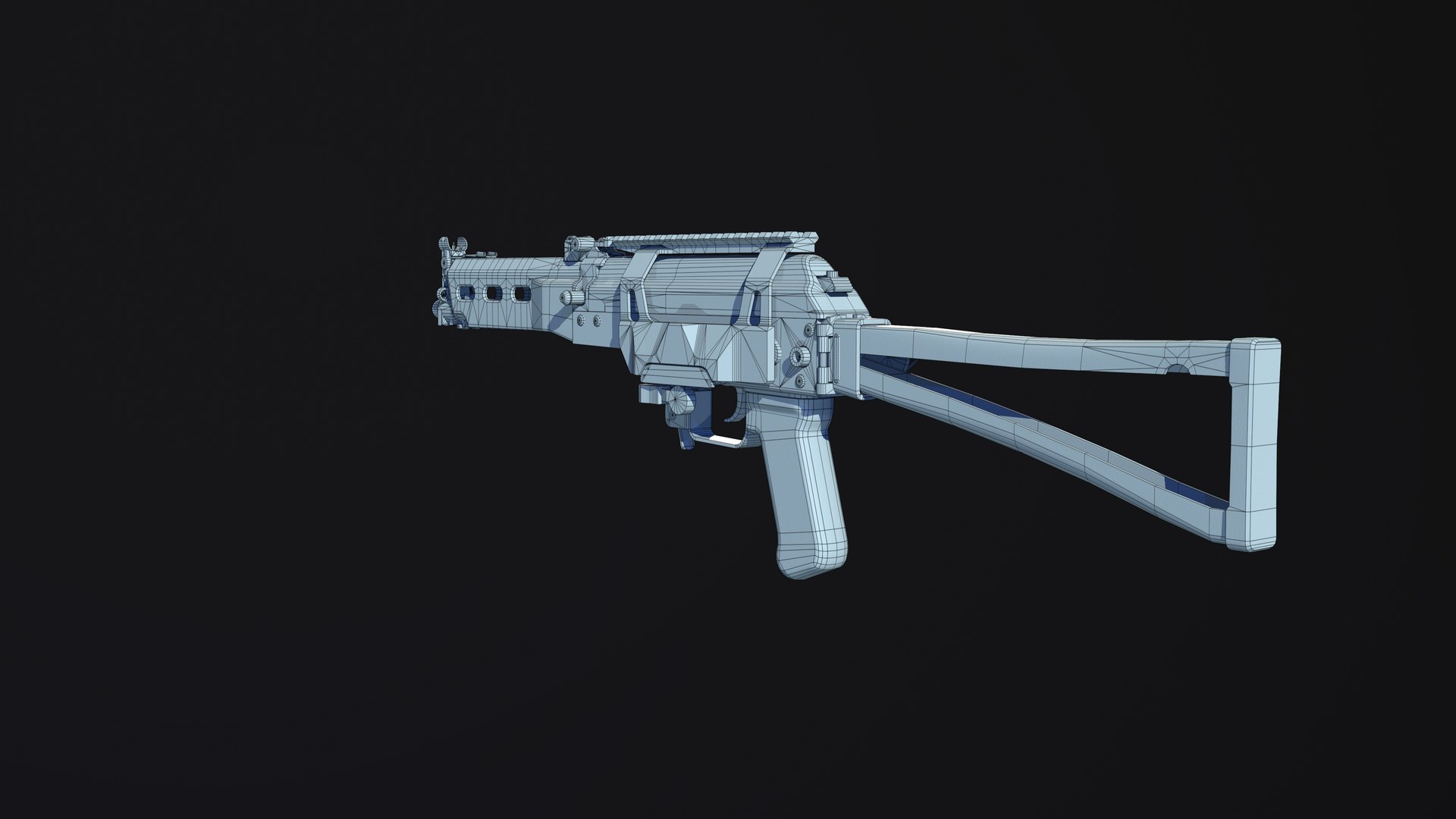 Weapon - Gun Smg Model - TurboSquid 1548179