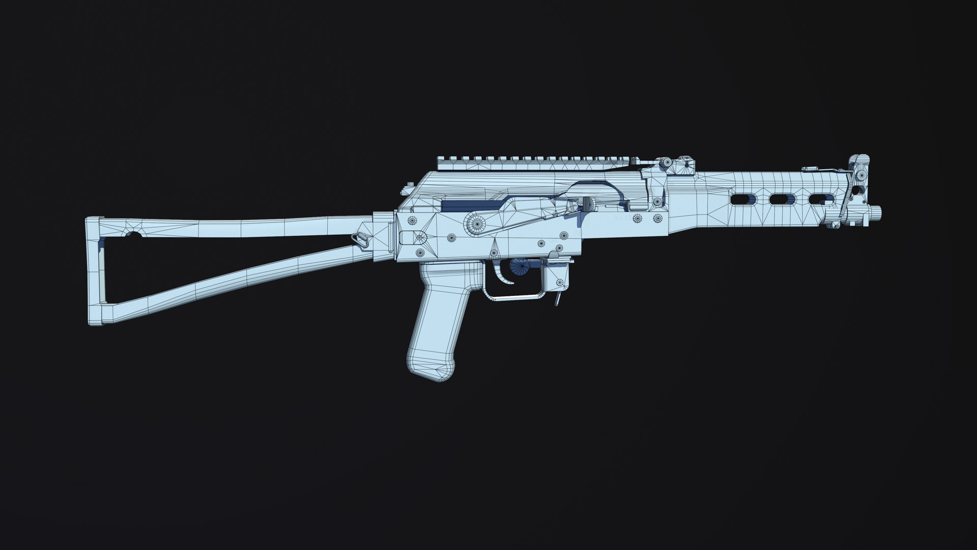 Weapon - Gun Smg Model - TurboSquid 1548179
