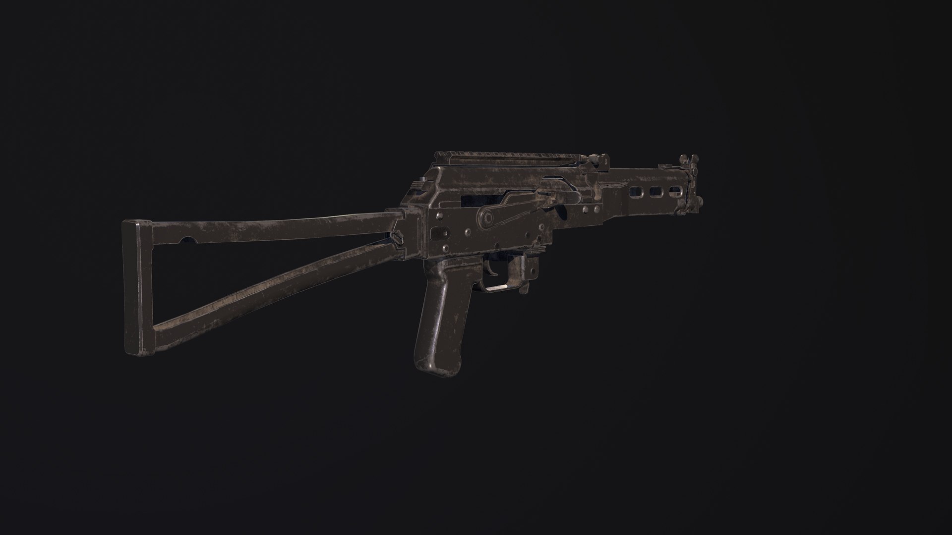 Weapon - Gun Smg Model - TurboSquid 1548179