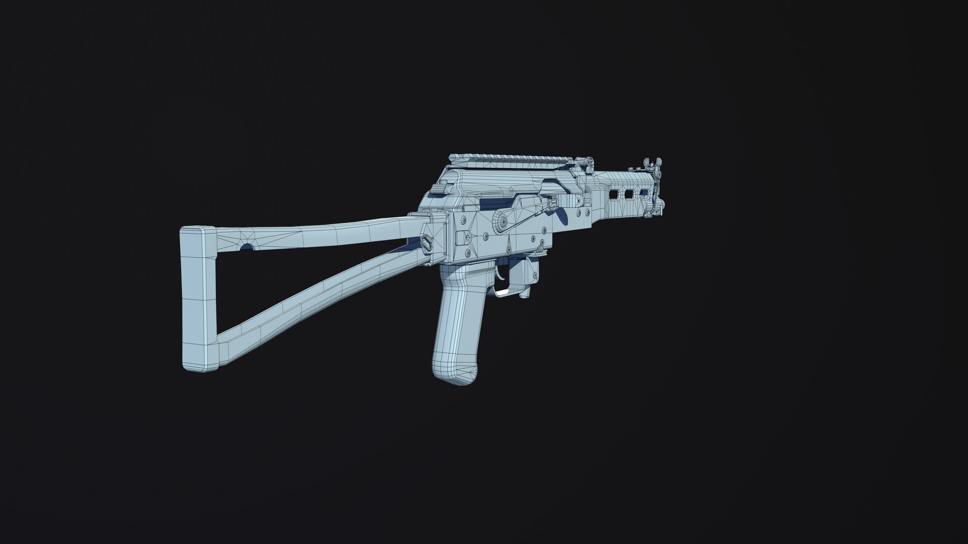 Weapon - Gun Smg Model - TurboSquid 1548179