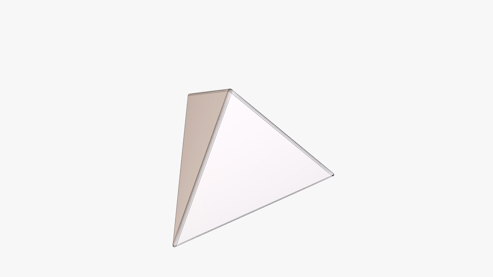 3D Dice D4 Model - TurboSquid 1594325