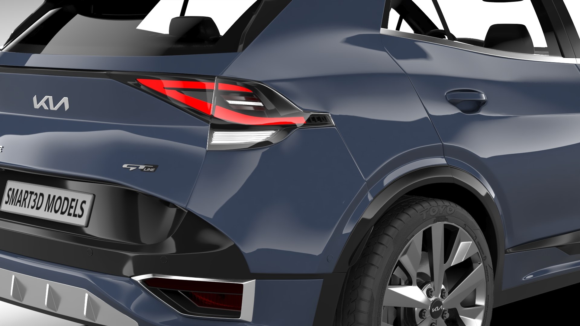 Kia Sportage GT-Line 3D Model - TurboSquid 2313206