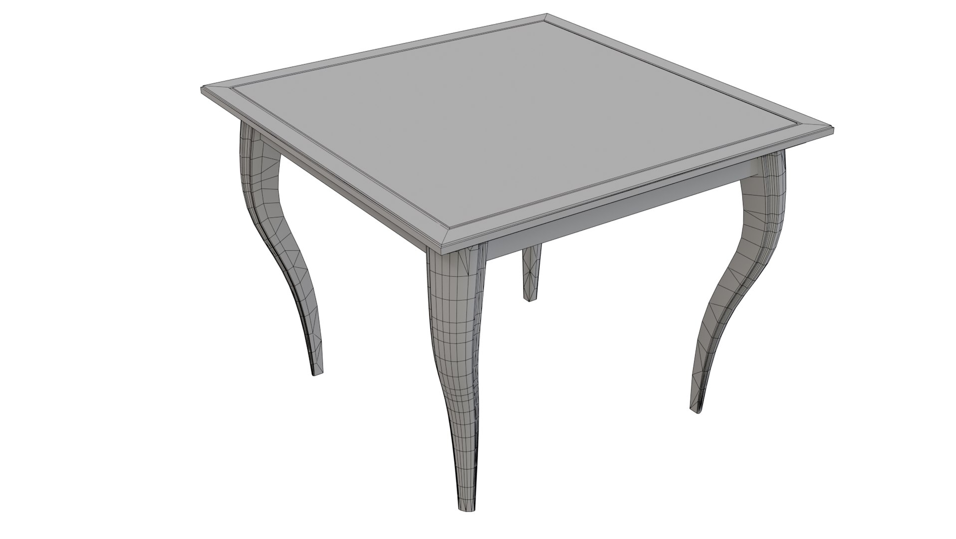Classic Table 3D Model - TurboSquid 2072360