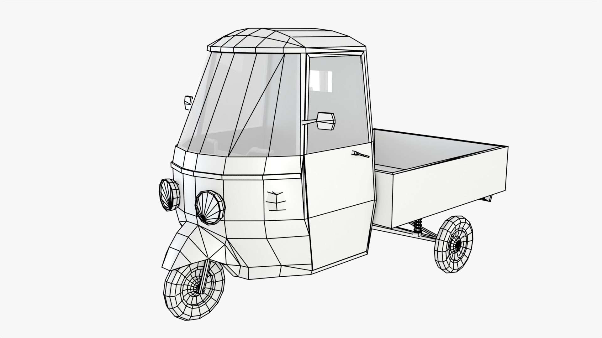 3D 3 Wheel Motorcycle Dragon Model - TurboSquid 1846494