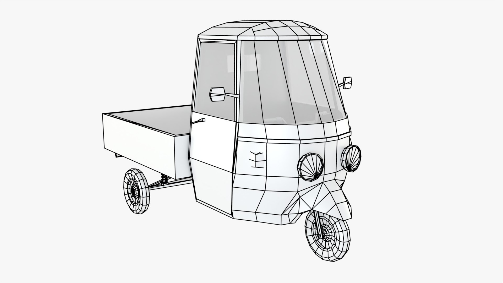 3D 3 Wheel Motorcycle Dragon Model - TurboSquid 1846494
