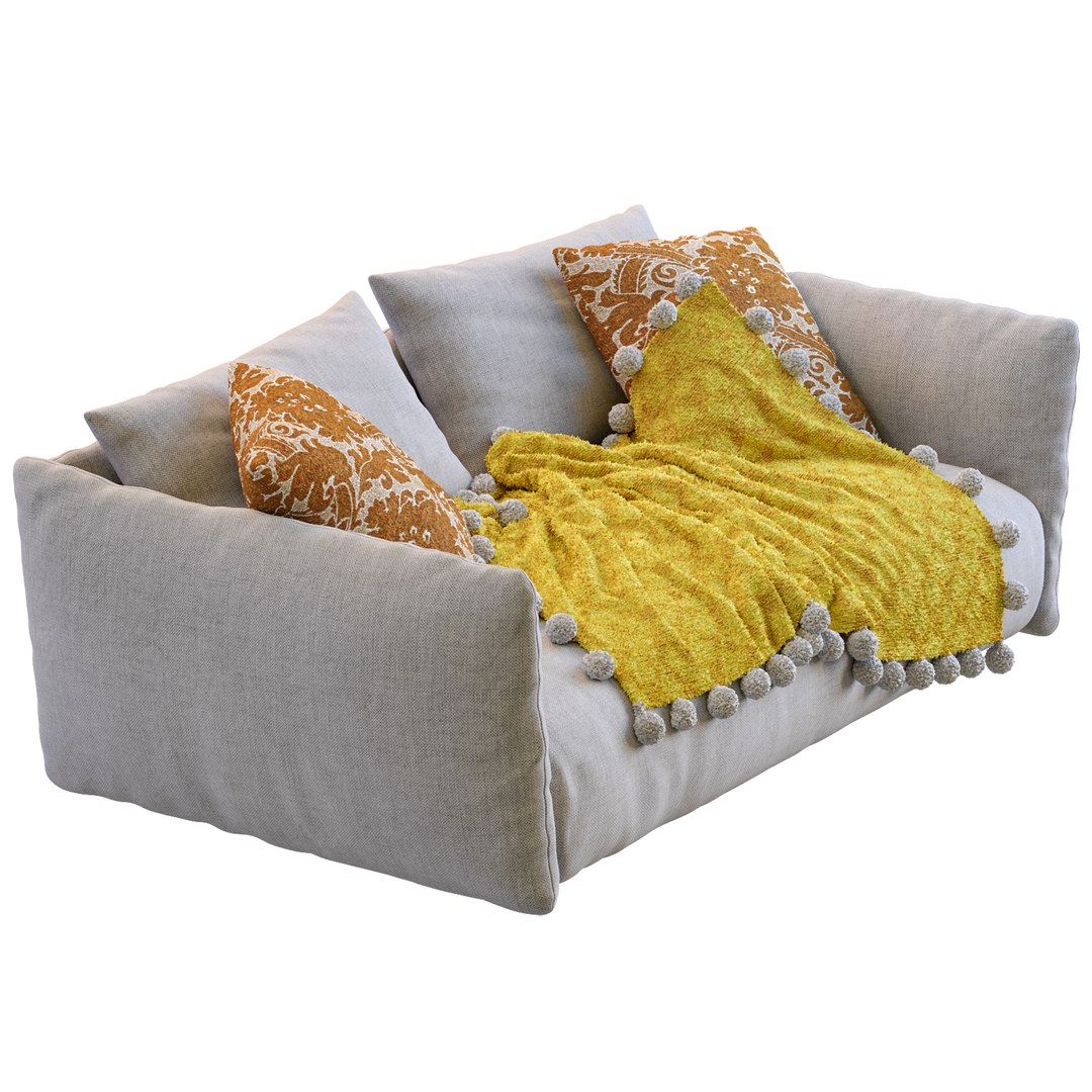 3D Meridiani Sofa SCOTT - TurboSquid 1846952