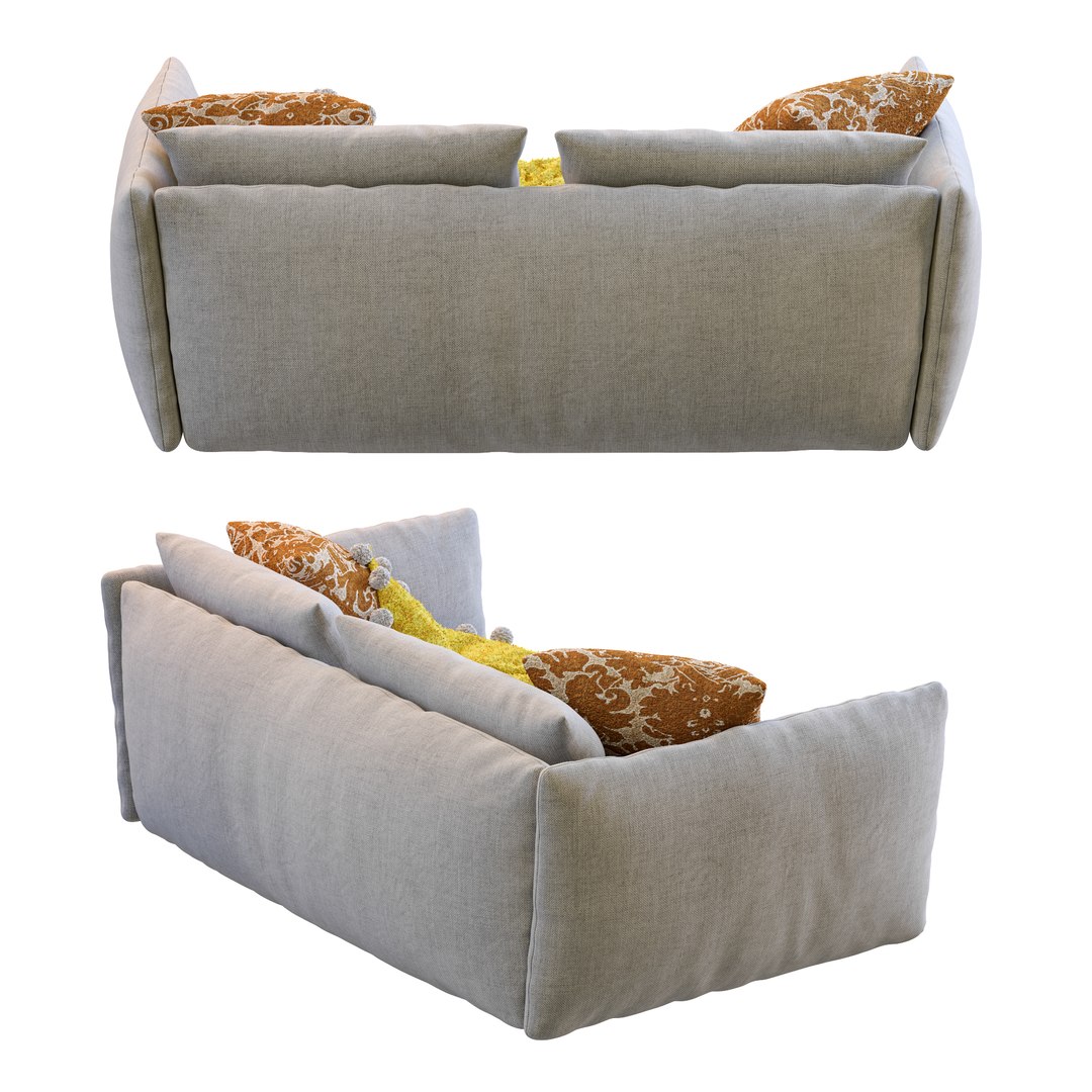 3D Meridiani Sofa SCOTT - TurboSquid 1846952