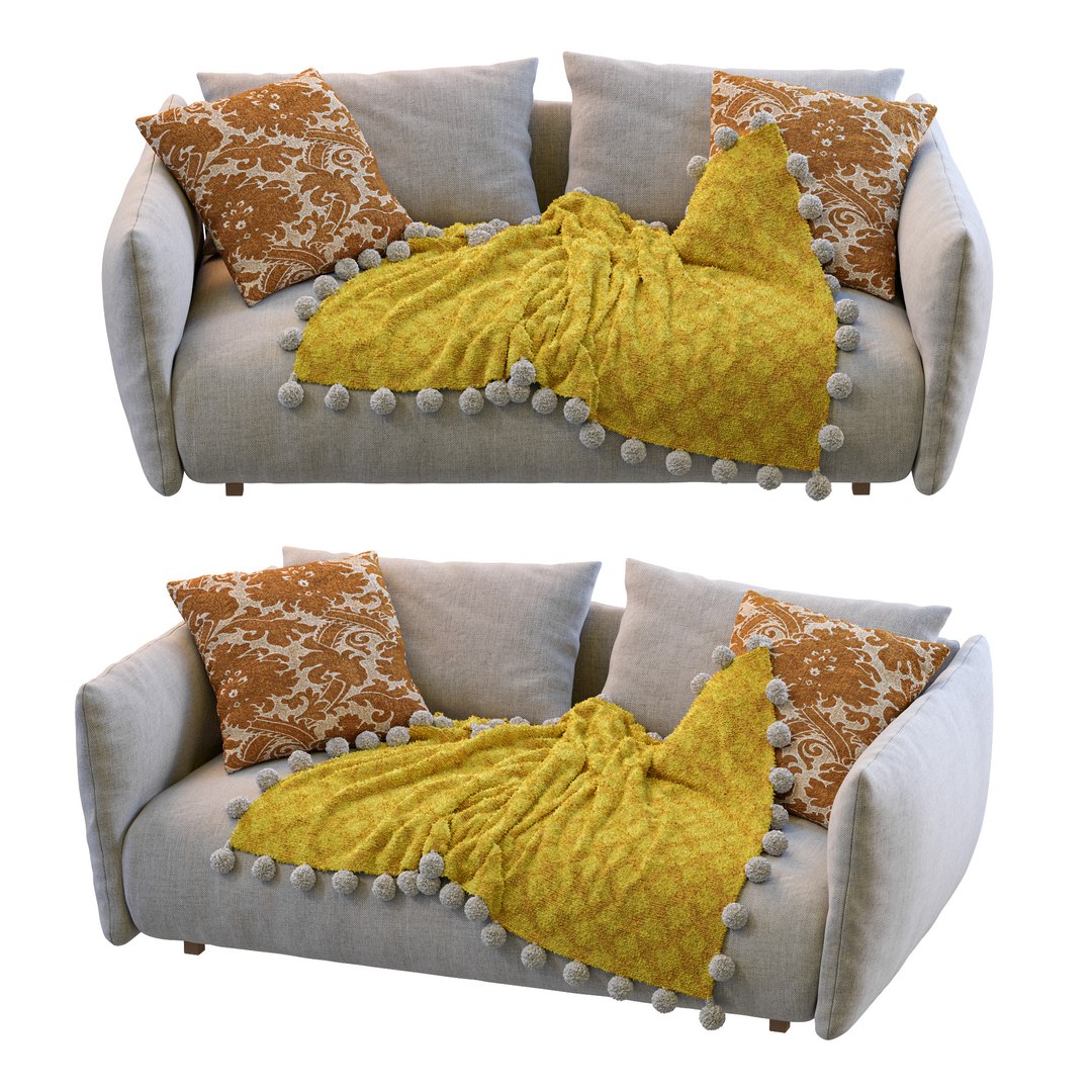 3D Meridiani Sofa SCOTT - TurboSquid 1846952