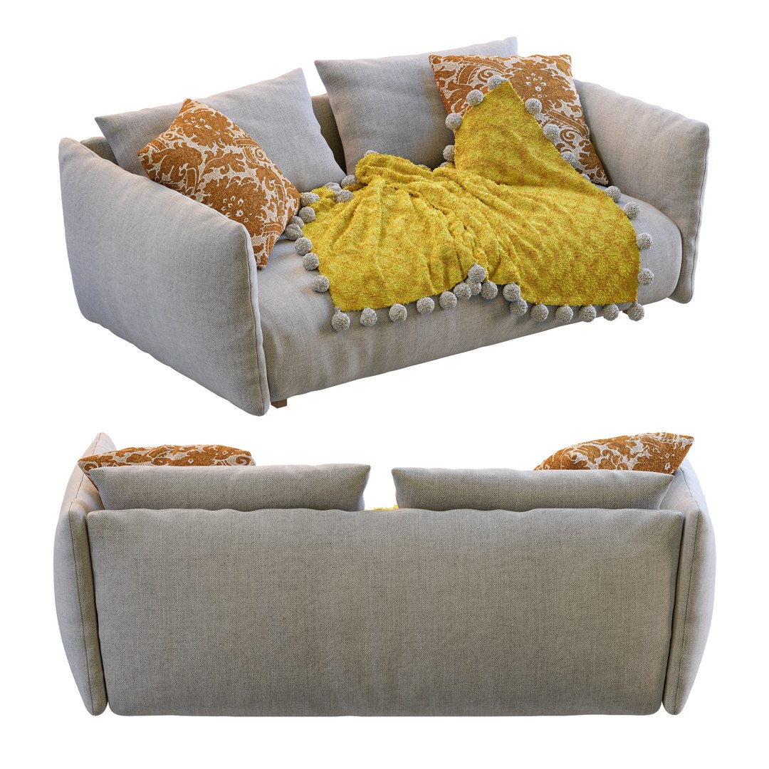 3D Meridiani Sofa SCOTT - TurboSquid 1846952