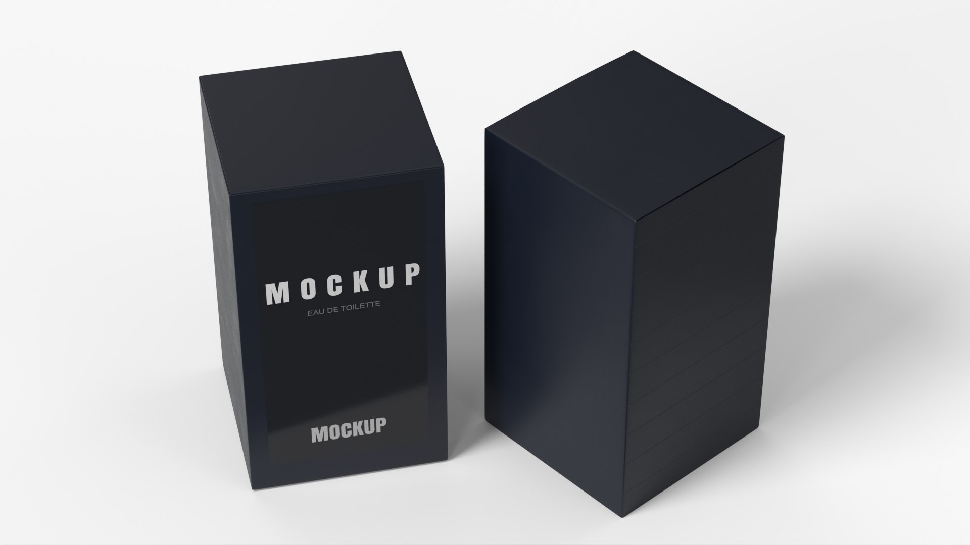 3D Model Mockup Eau De Toilette Perfume Box 100ml - TurboSquid 2504666