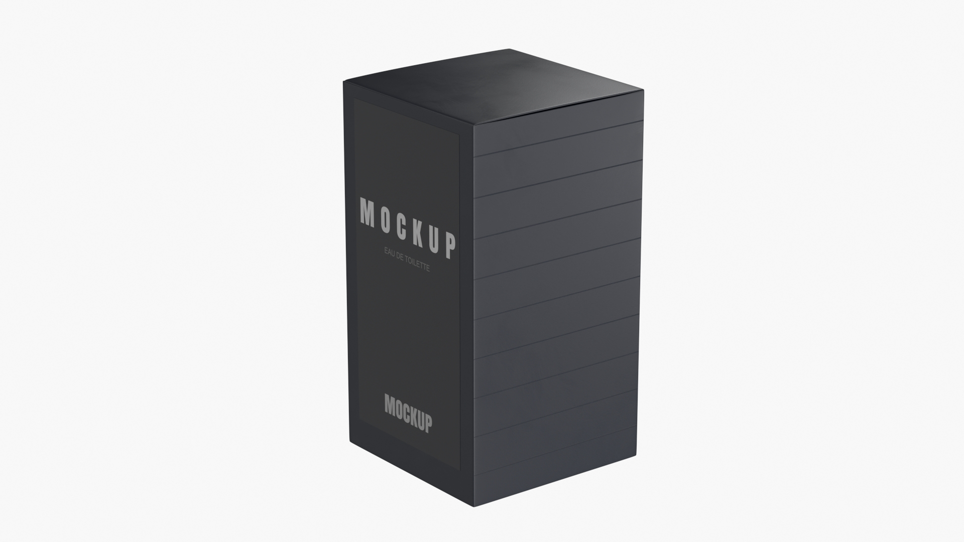 3D Model Mockup Eau De Toilette Perfume Box 100ml - TurboSquid 2504666
