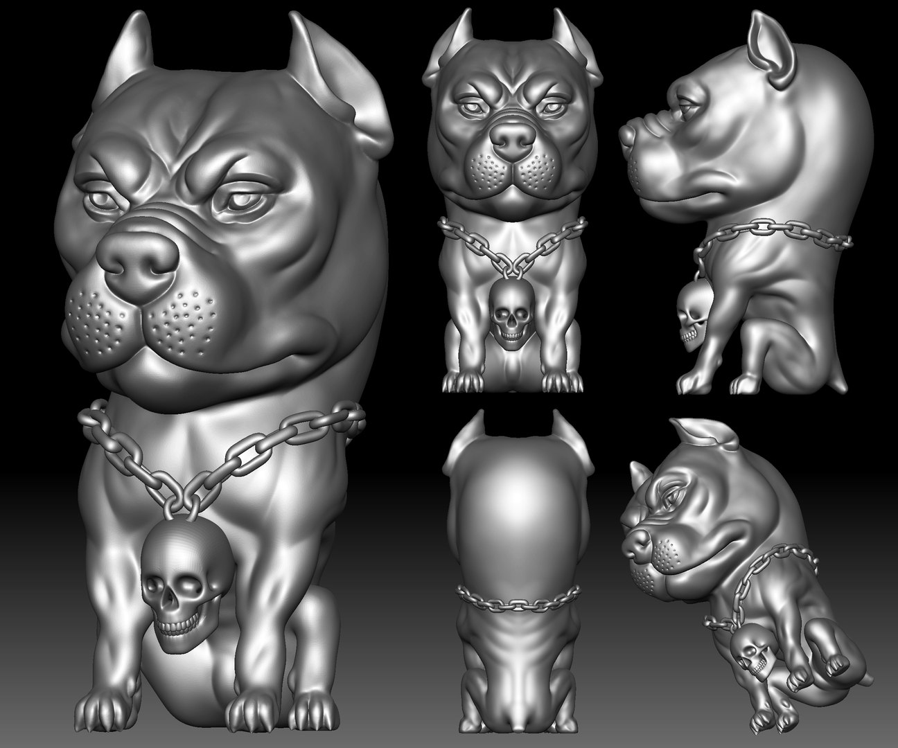 Free 3D Bull Stl File Printable - TurboSquid 1622453