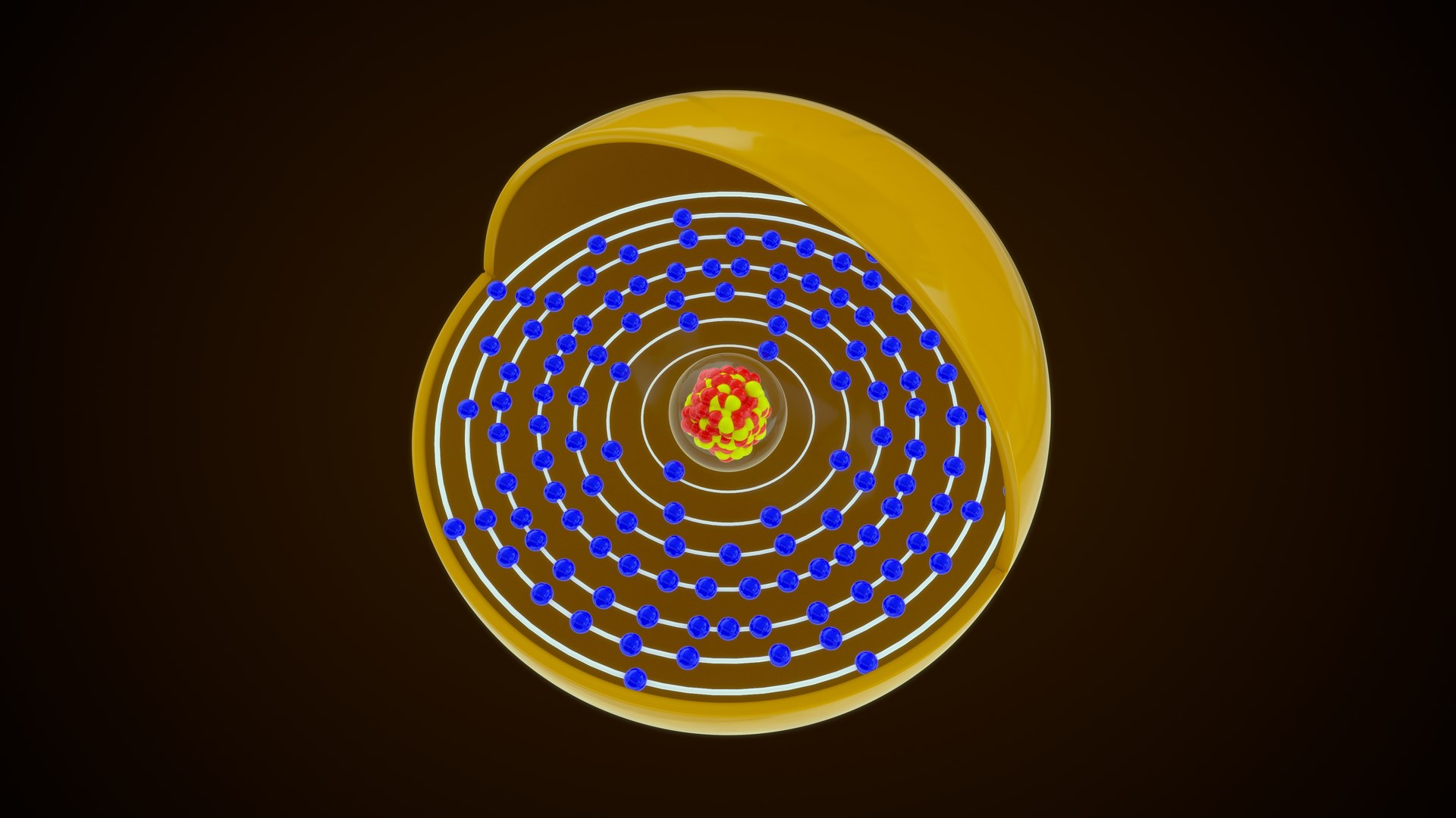 3D Tennessine Chemical Element Model - TurboSquid 2143760