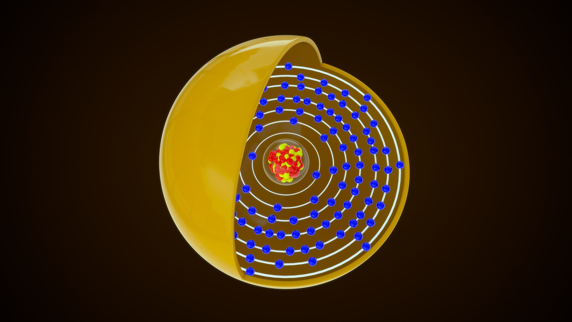 3D Tennessine Chemical Element Model - TurboSquid 2143760