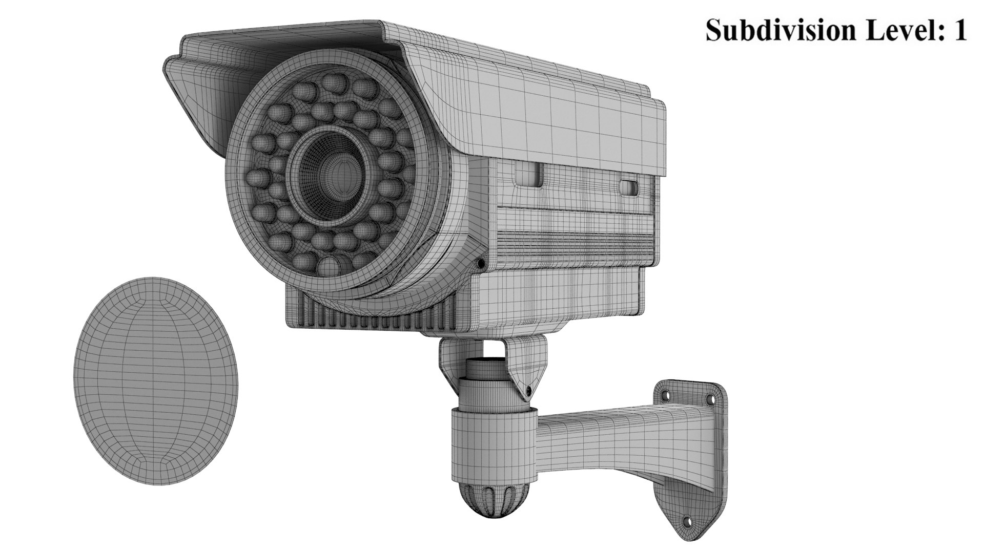 3D Real Security Camera - TurboSquid 1672283