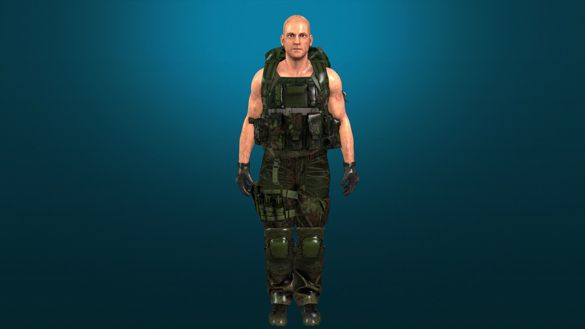 3D Soldier Military Animation File Model - TurboSquid 1702025