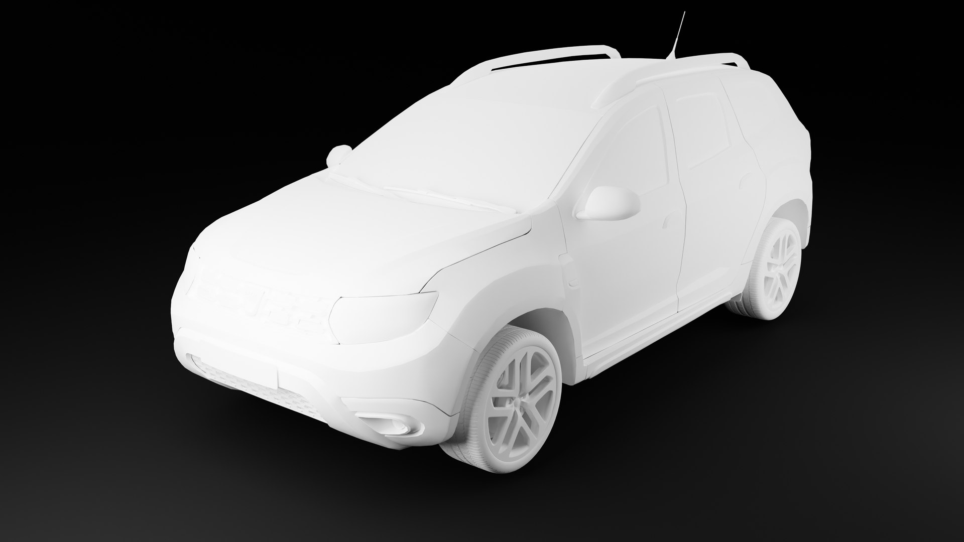 3D Model 3D Car Dacia Duster 2023 With Textures - TurboSquid 2132200