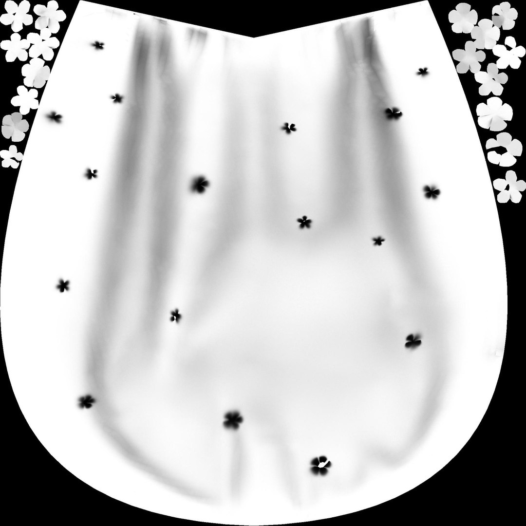 Prom Dress With Tail 3D Model - TurboSquid 1916619