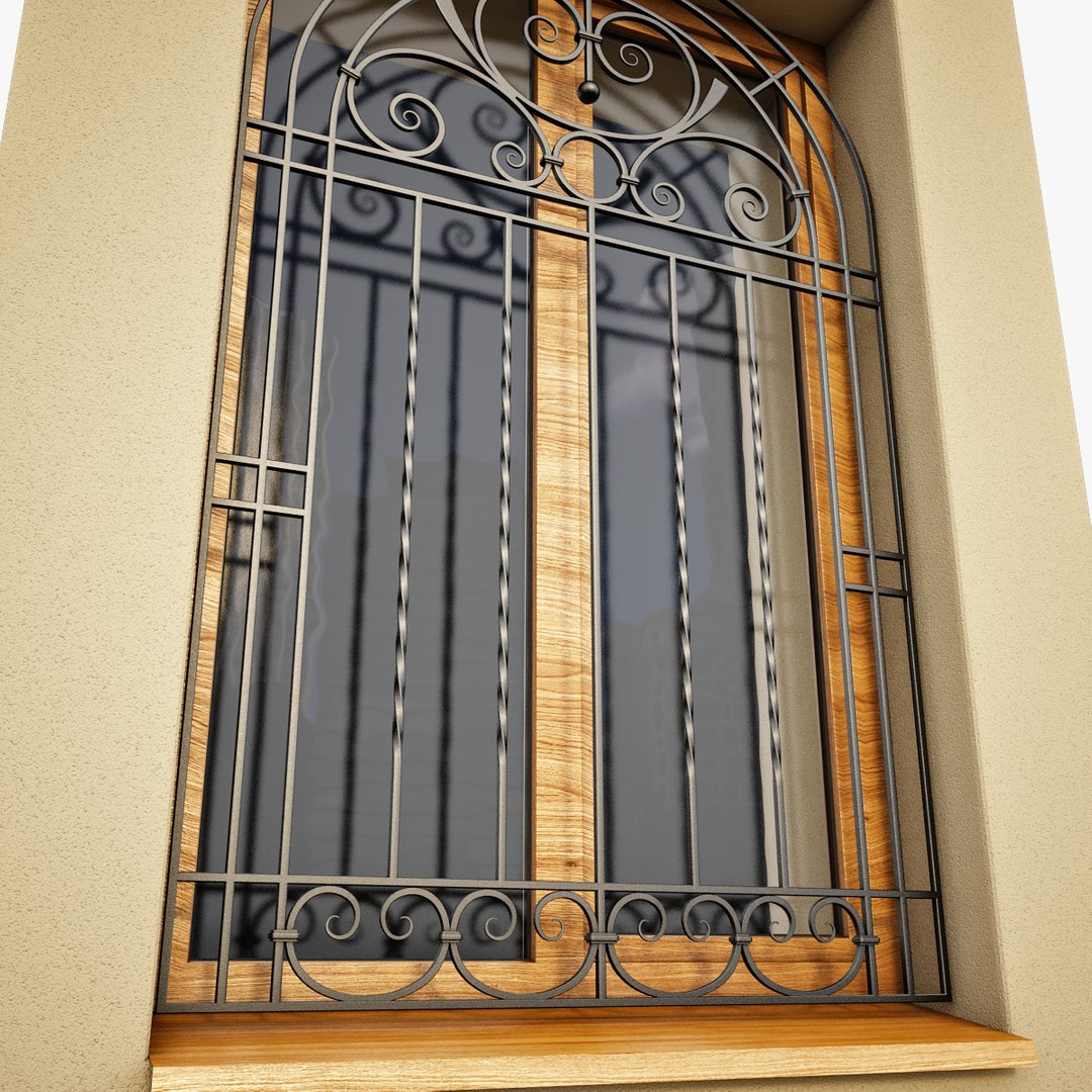 Windows Security Bars 3d Max